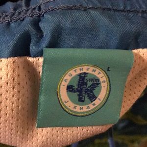 J Khaki JK | Swim | Jk J Khaki Boys Swordfish Blue Green Swim Trunks L ...